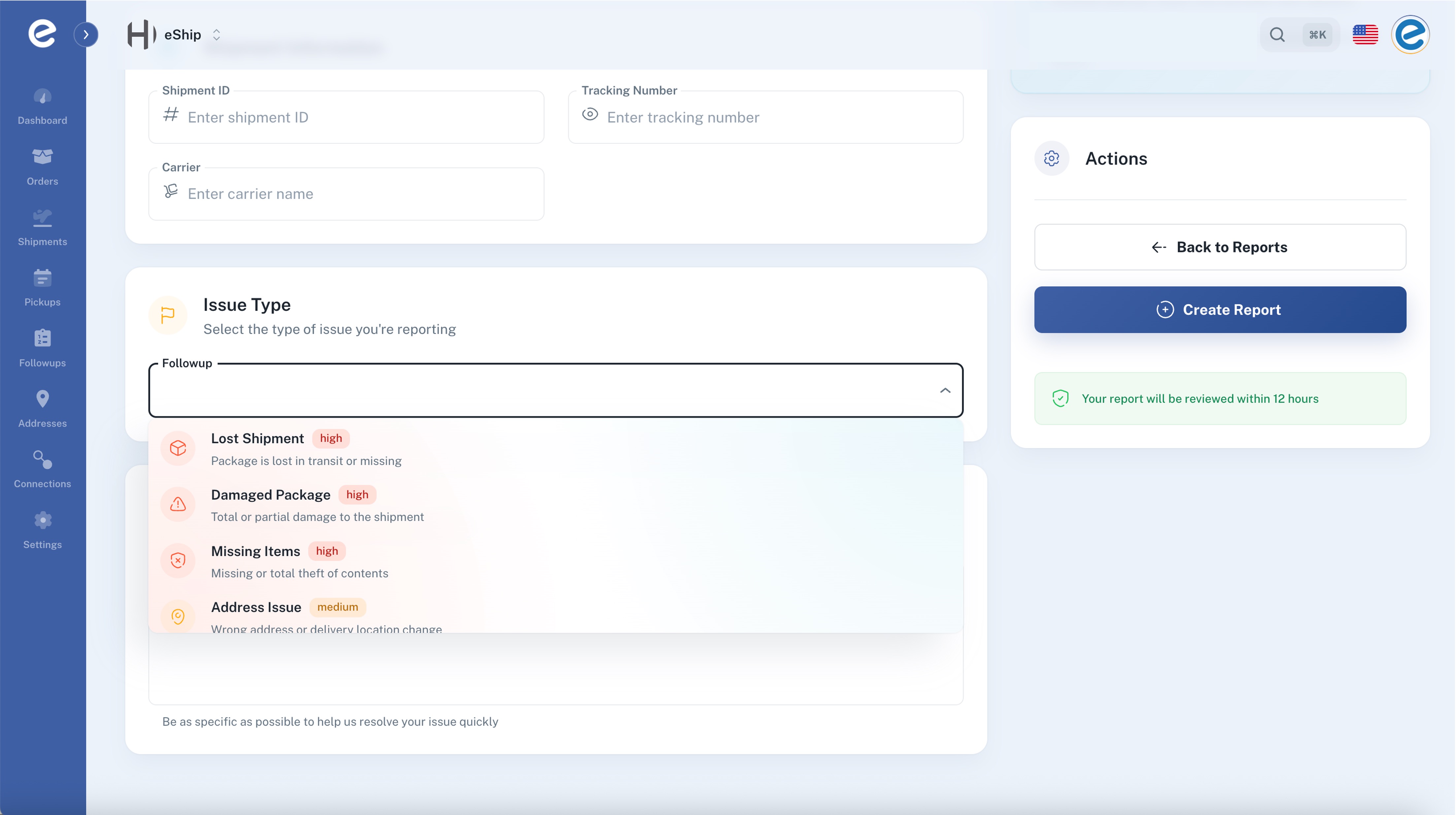 eShip - Multi-Carrier Shipping Platform for any Business